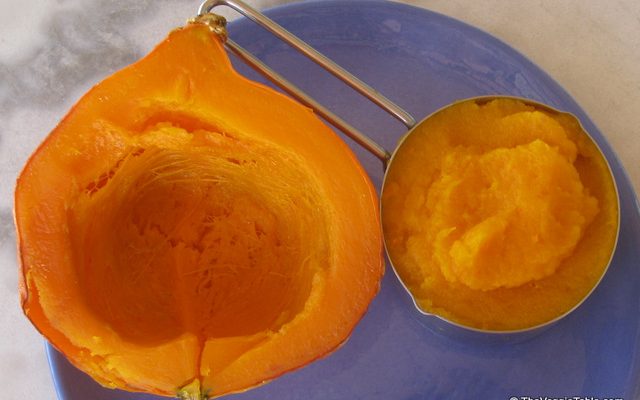 How to Roast and Purée Pumpkin Ⓥ - The Veggie Table